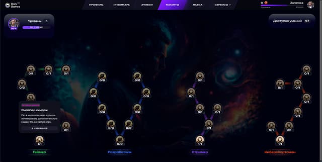 OnlyGames | Игровая экосистема